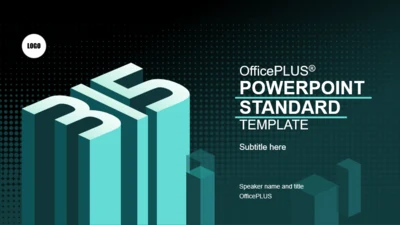 封面页-创意3D培训课件PPT主题| PPT模板下载